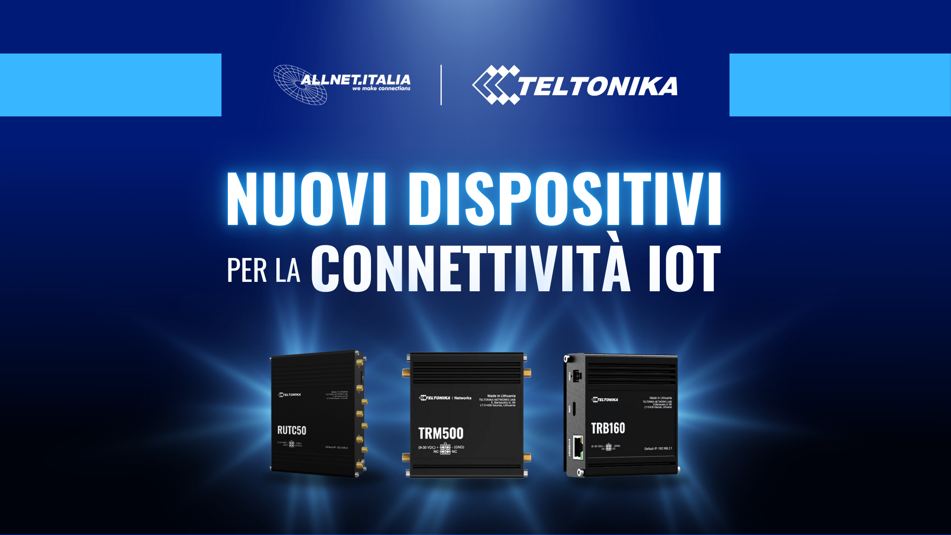Teltonika: ecco i nuovi dispositivi per la connettività IoT | Allnet.Italia